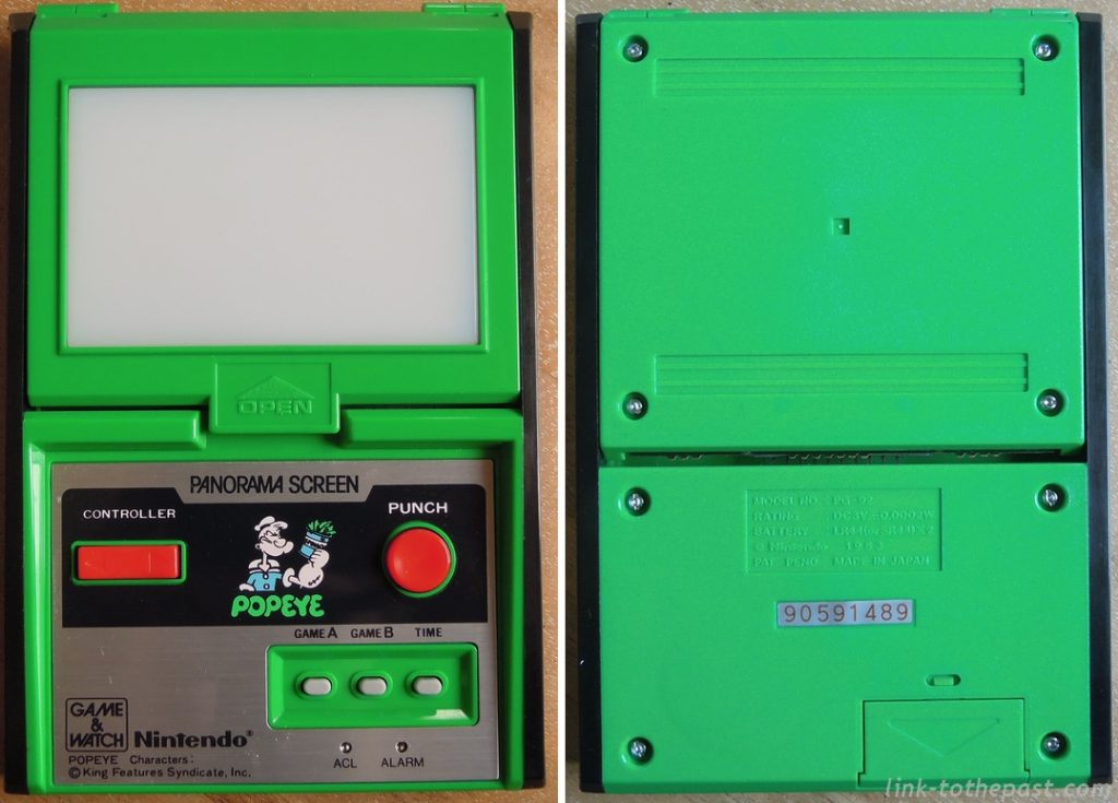Game and Watch Popeye Panorama Screen [VENDU] – Link to the past