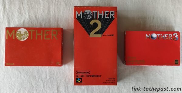 Série : MOTHER 1 Famicom – MOTHER 2 Super Famicom – MOTHER 3 GBA [VENDU ...